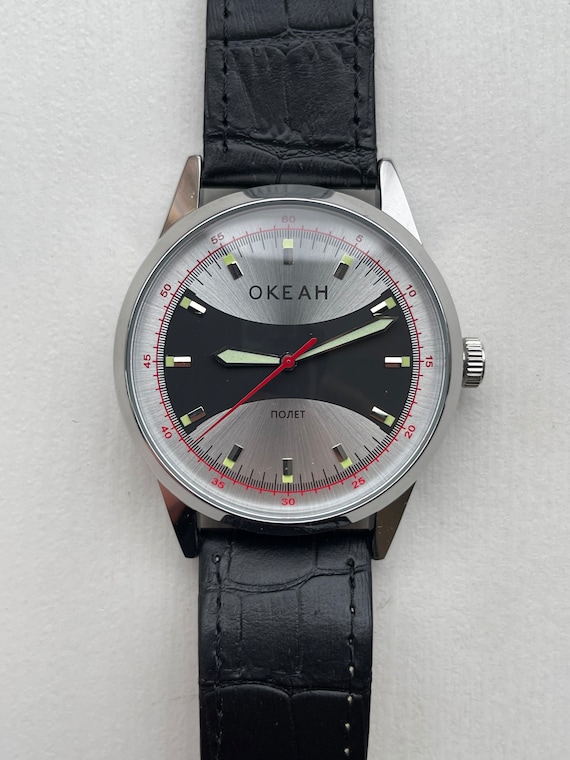 Poljot OCEAN vintage classic watch, soviet pilot watc… - Gem