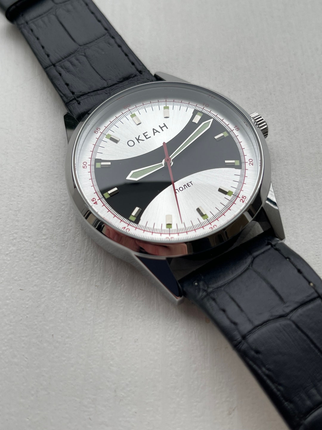 Poljot OCEAN Vintage Classic Watch, Soviet Pilot Watch, USSR Mens ...