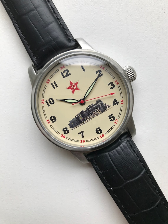 soviet watch, RAKETA, Vintage watch, USSR watch, mens… - Gem