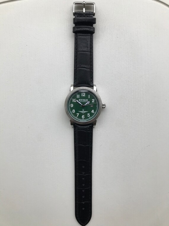 Mens mechanical Buran Automatic watch, Vintage soviet… - Gem