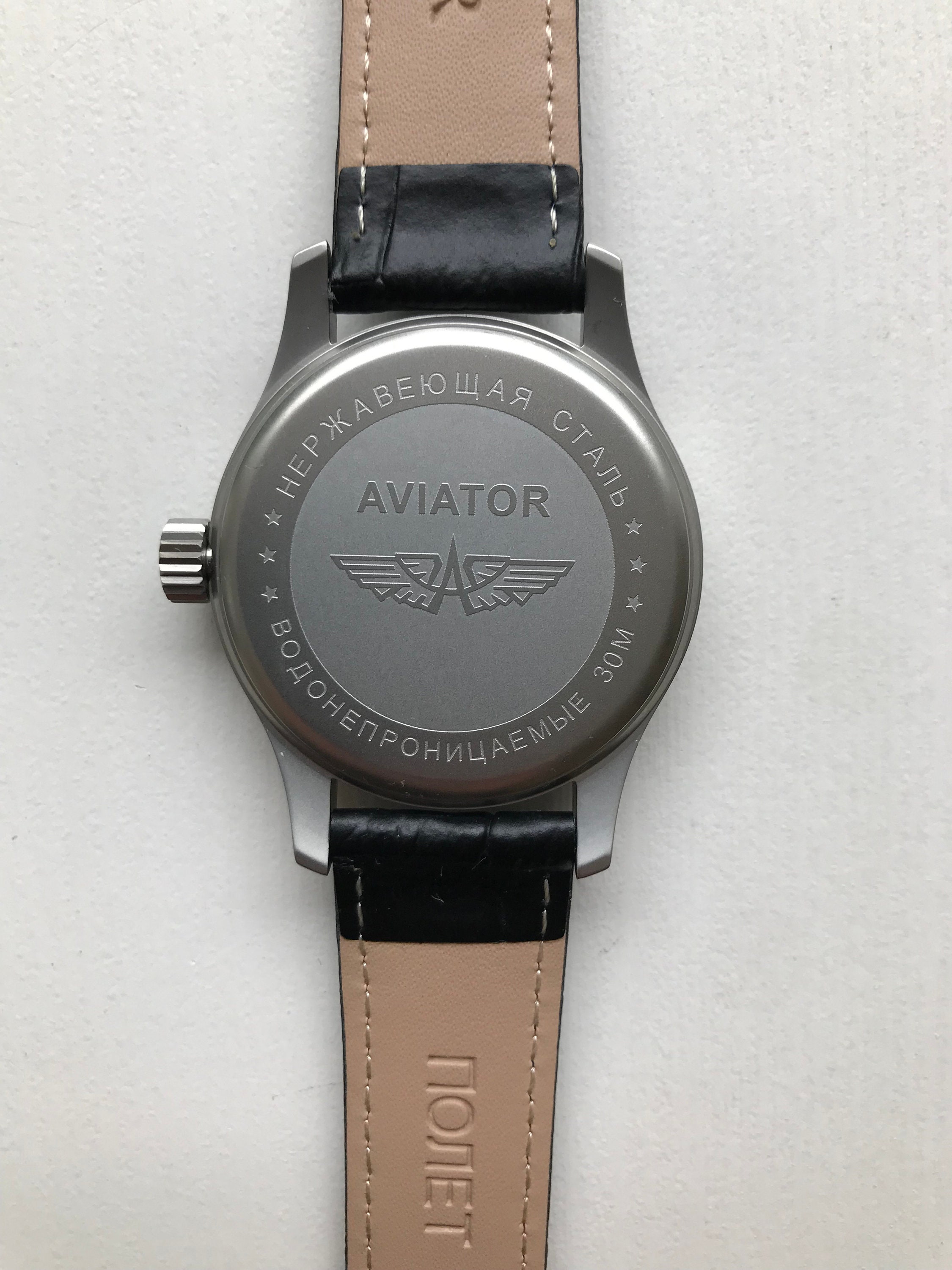 Vintage Wrist Watch POLJOT Aviator Russian Mens Watch Soviet | Etsy