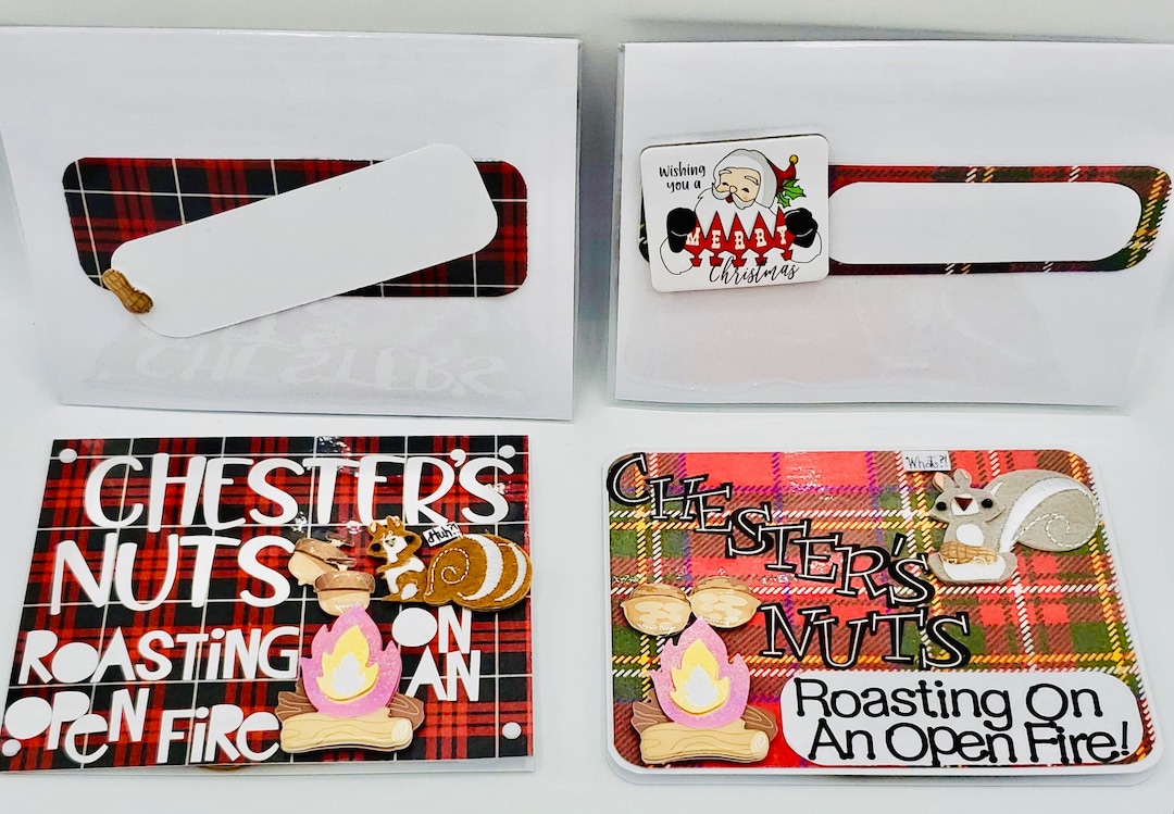 Funny Squirrel Christmas Card: Chester's Nuts Roasting on an Open Fire ...