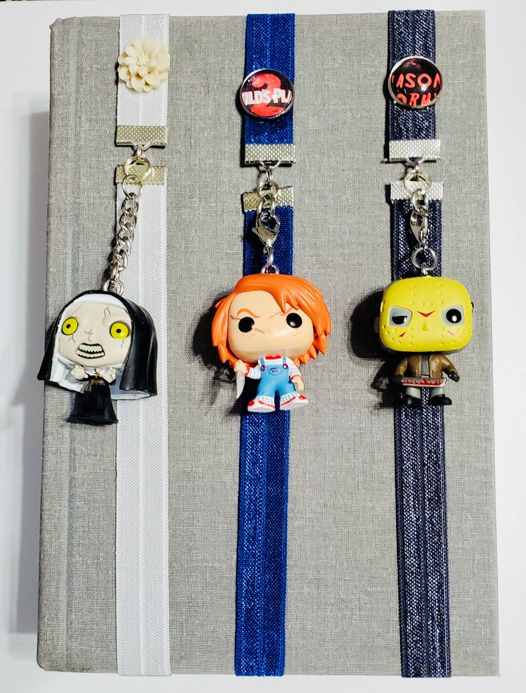 The Nun, Chucky & Jason Voorhees Ribbon Wraparound Bookmarks/movie ...