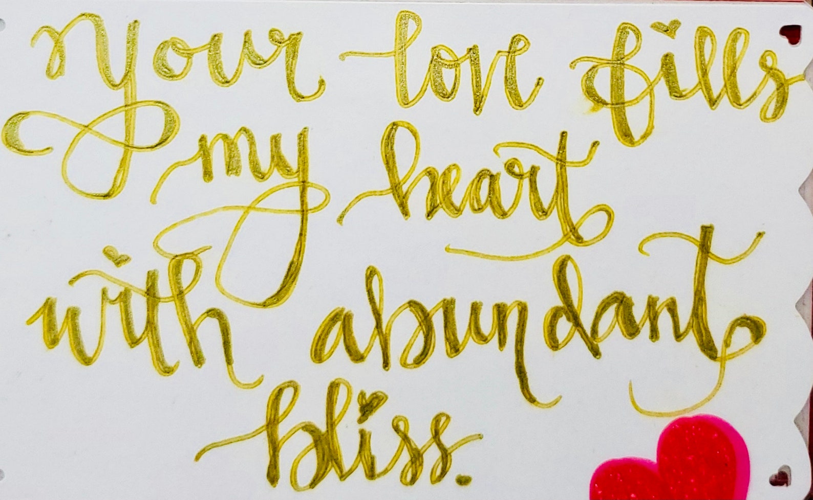 True Love Your Love Fills My Heart With Abundant Bliss Love | Etsy