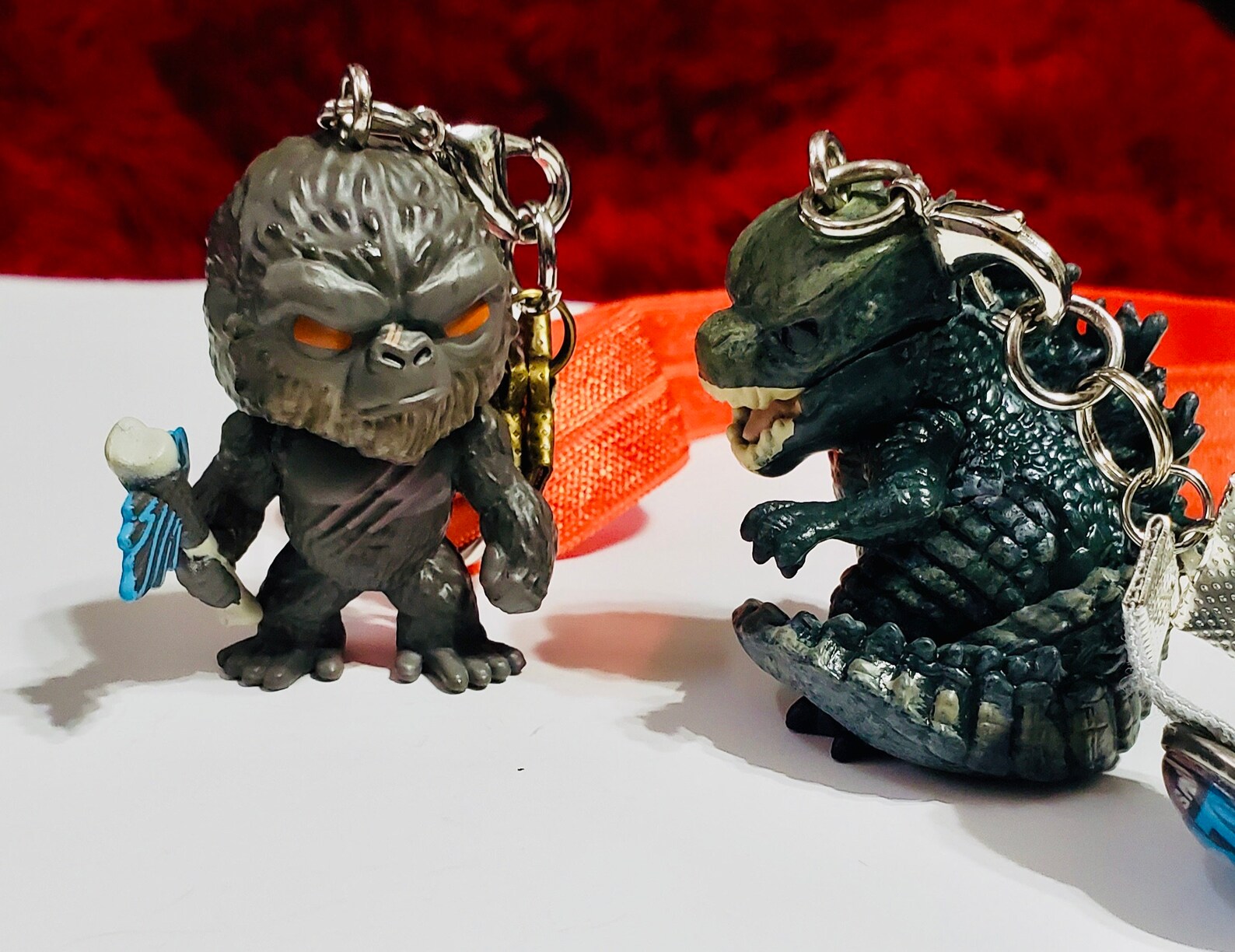 King Kong and Godzilla Wraparound Bookmarks/kong Vs. Godzilla - Etsy