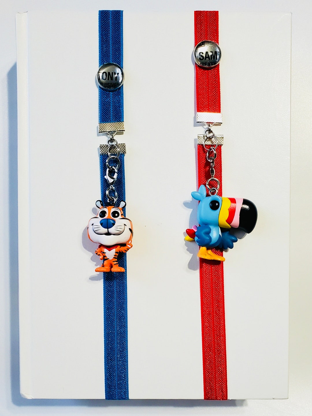 Tony the Tiger and Toucan Sam Ribbon Wraparound Bookmarks for Frosted ...