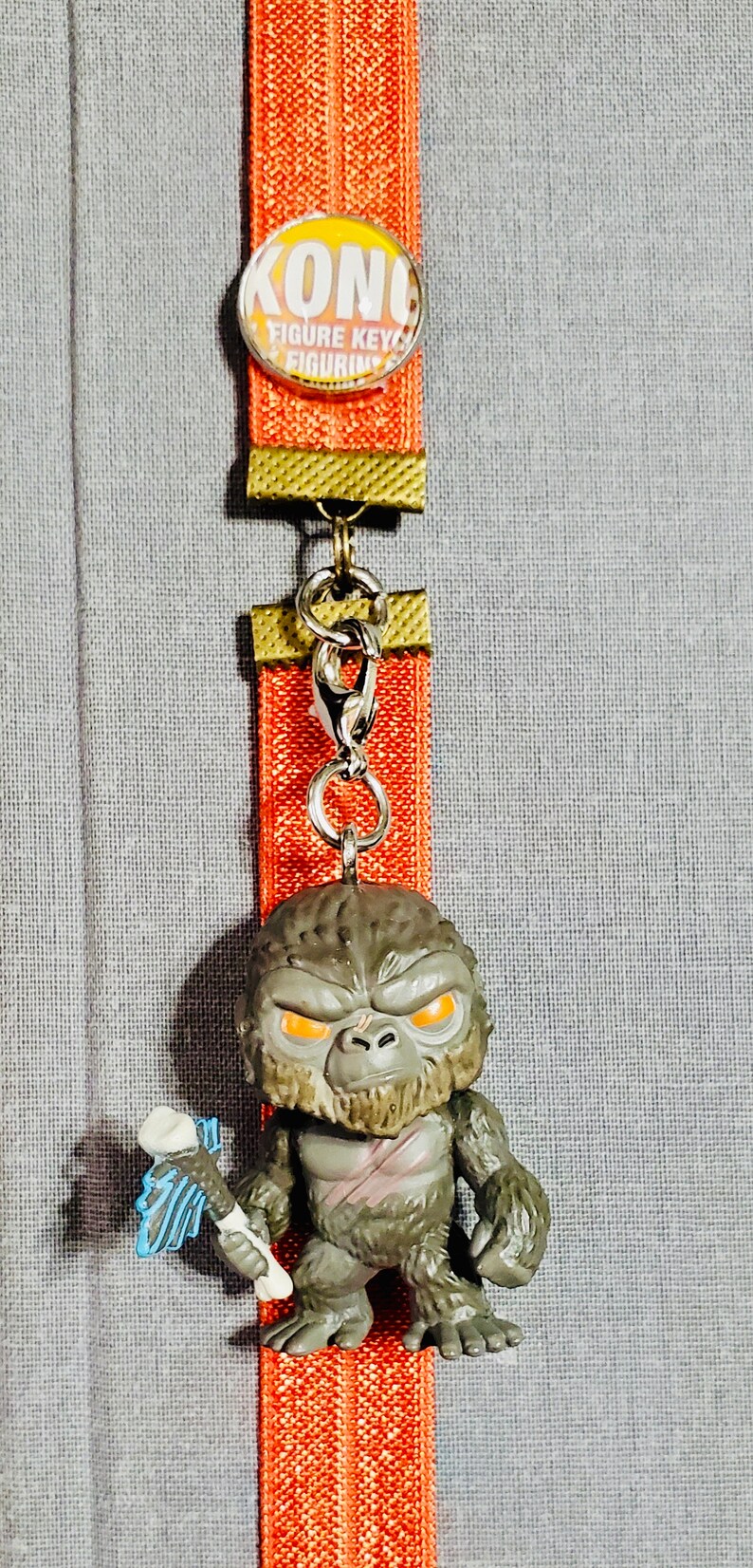 King Kong and Godzilla Wraparound Bookmarks/kong Vs. Godzilla | Etsy