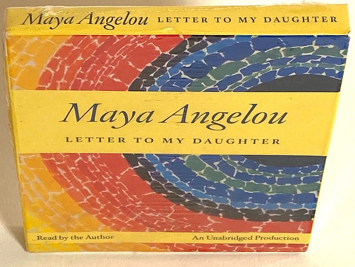 Maya Angelou Letter to My Daughter 2 CD Set Audio Book - Etsy