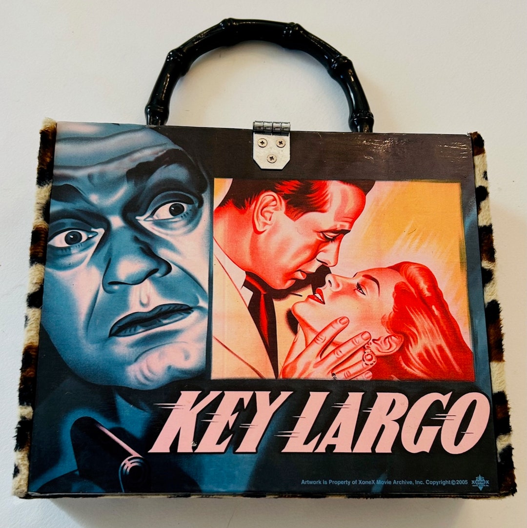 Salamander Graphix "key Largo" Cigar Box Handbag, Bogart and Bacall ...