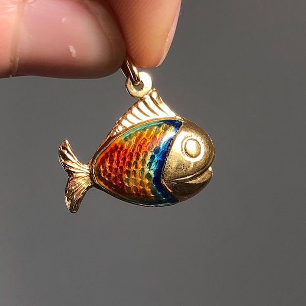 Enamel Fish - Etsy