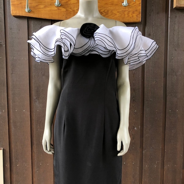 Ruffle Dress - Etsy