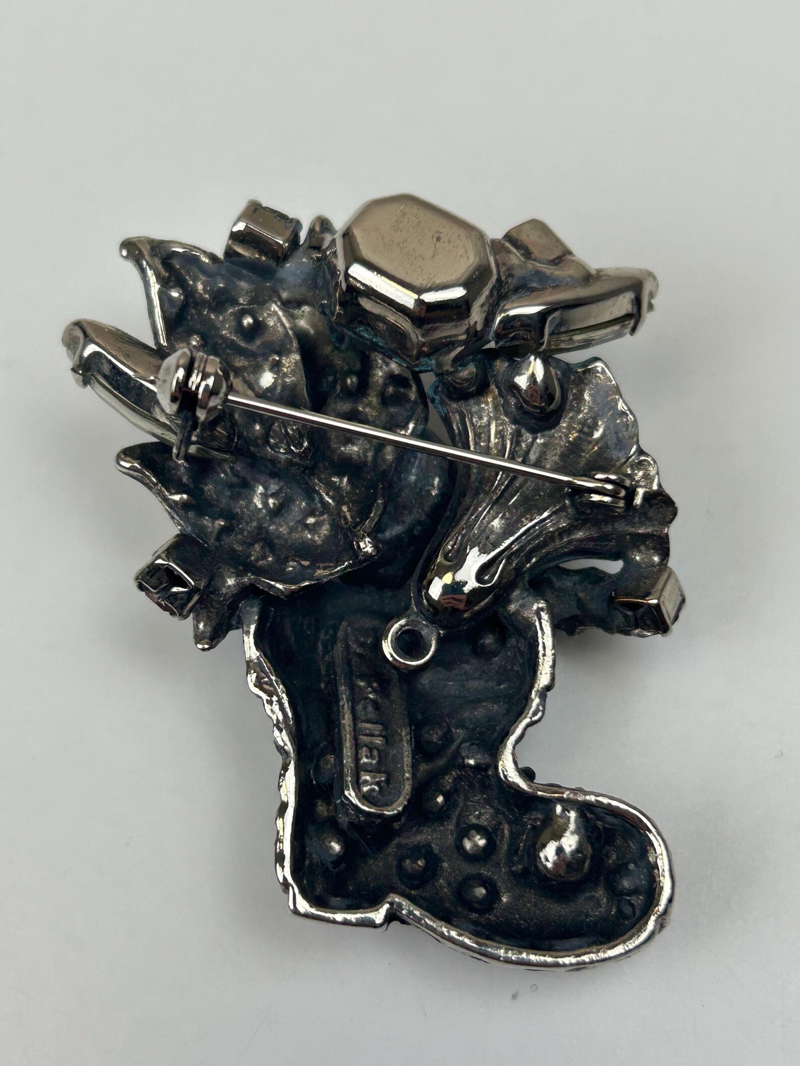 Vintage Danny Pollak Boot Brooch / Garden Boot / Unique Brooch ...