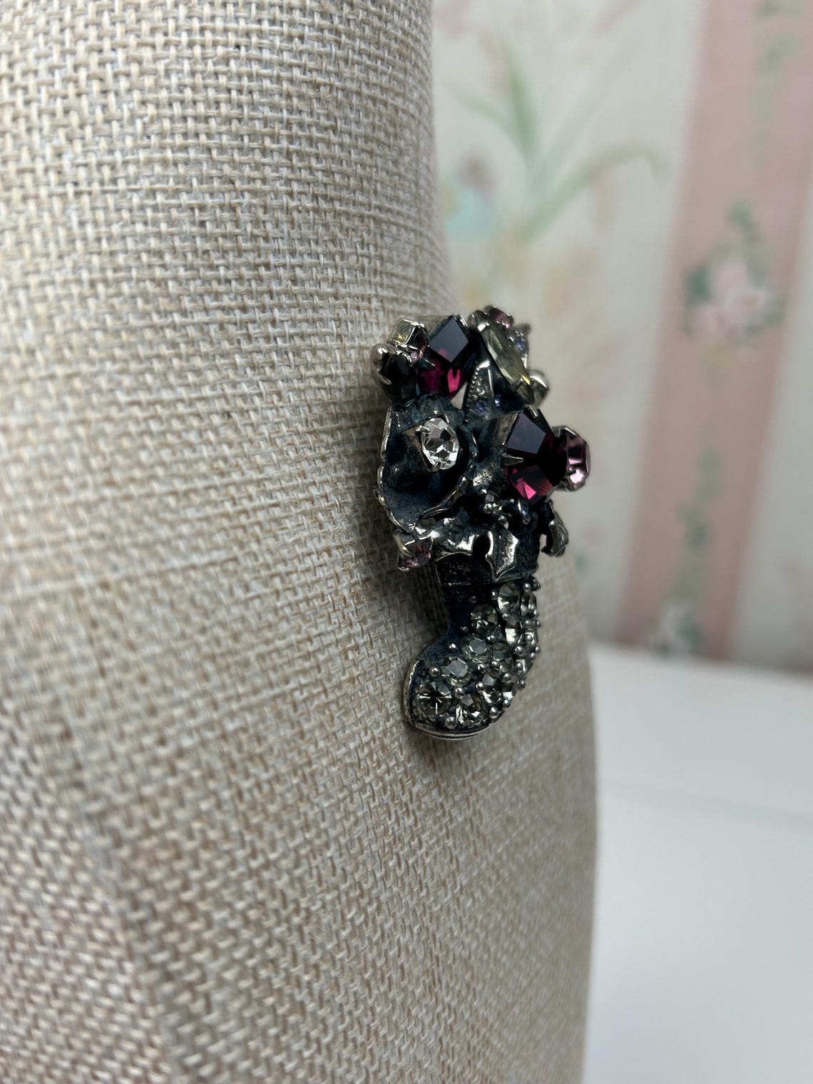 Vintage Danny Pollak Boot Brooch / Garden Boot / Unique Brooch ...