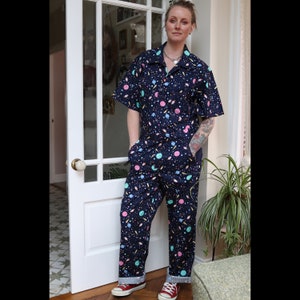 Funky Oversized Boilersuit Overalls Jumpsuit Coveralls Boiler Suit ...
