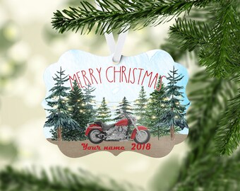 Motorcycle ornament | Etsy