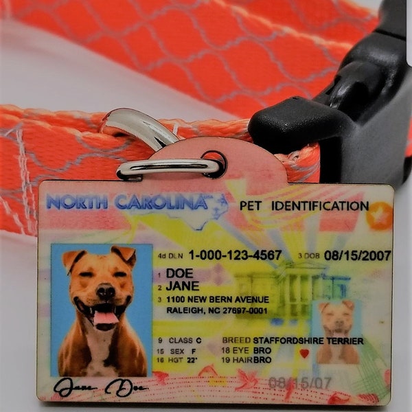 Dog Driver License - Etsy