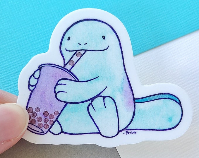 Happy Quagsire Family Mini Print - Etsy