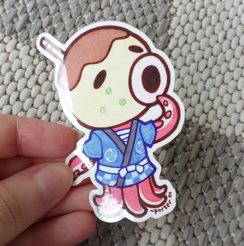 Animal Crossing Zucker Sticker - Etsy Sweden