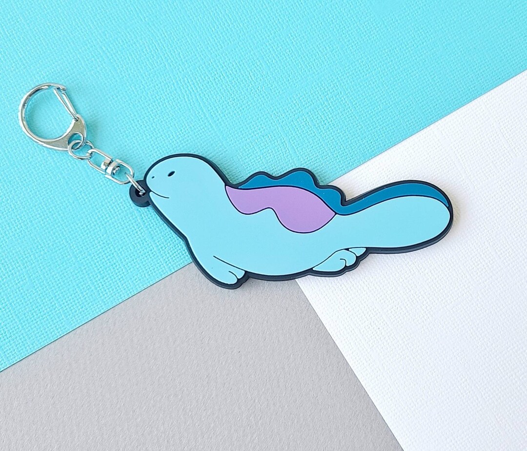 Quagsire Rubber/pvc Keychain - Etsy