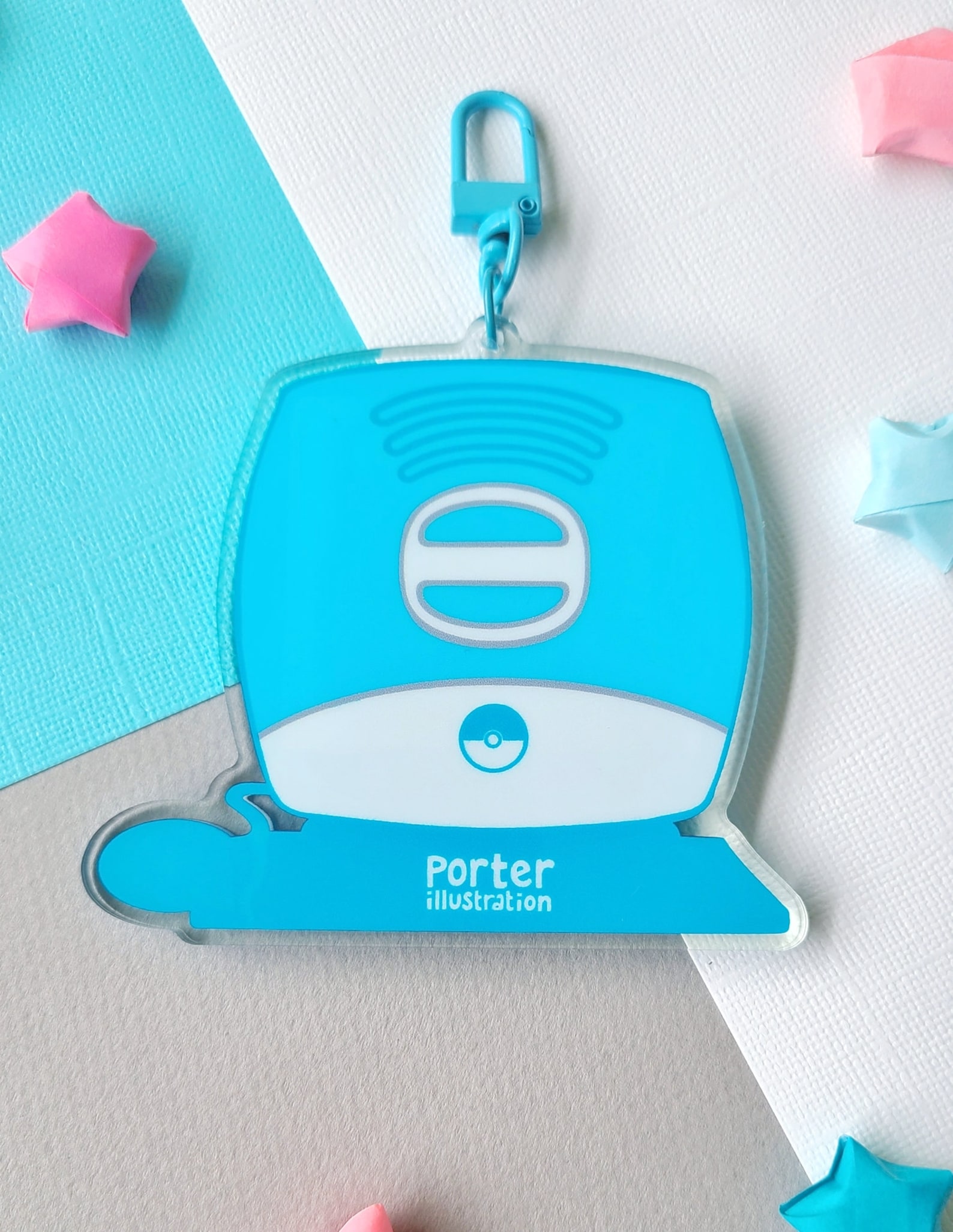 Porygon Cyber Shaker Acrylic Charm - Etsy