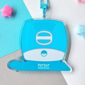 Porygon Cyber Shaker Acrylic Charm - Etsy
