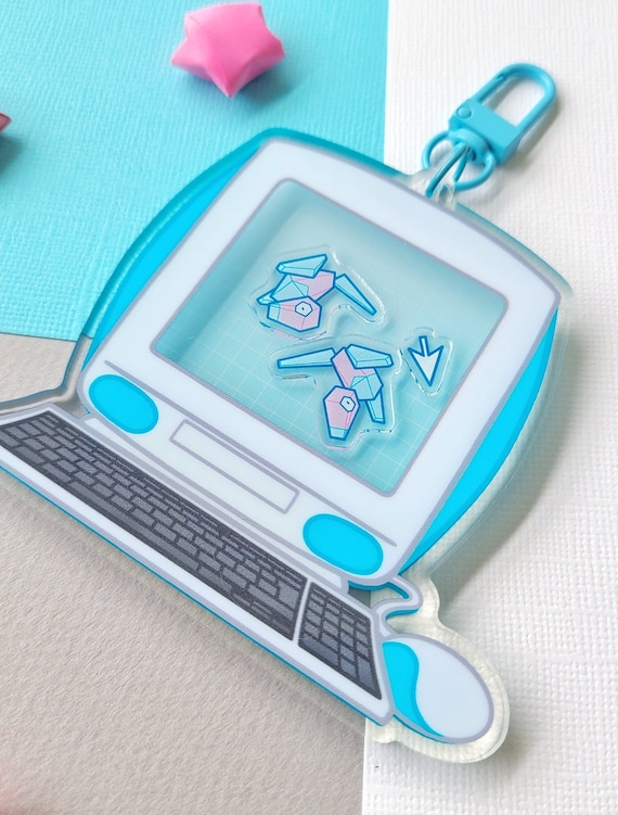 Porygon Cyber Shaker Acrylic Charm - Etsy