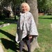 Gorgeous Fluffy Poncho With Scarf - Etsy