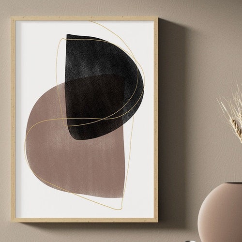 Abstract Geometric Print Geometric Printable Wall Art - Etsy
