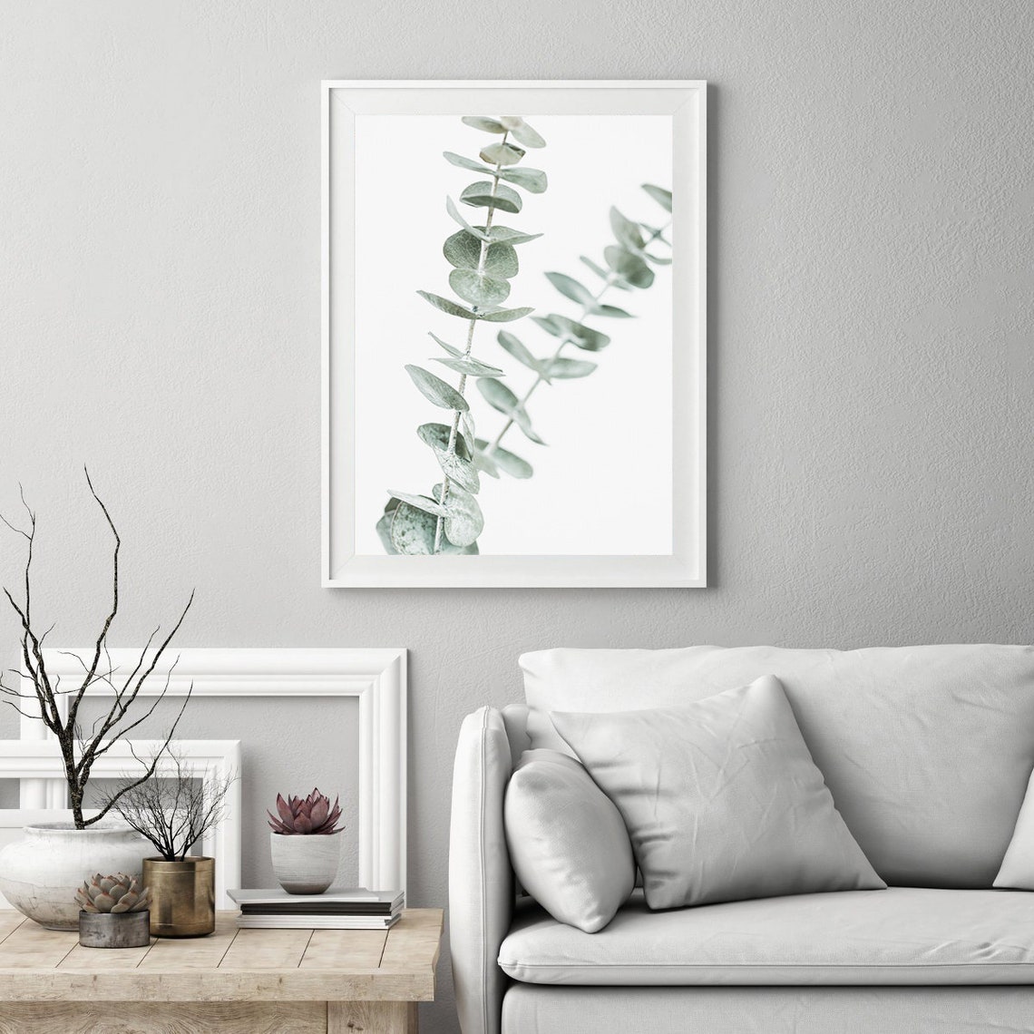 Eucalyptus Poster Green Wall Art Plant Poster Photography - Etsy