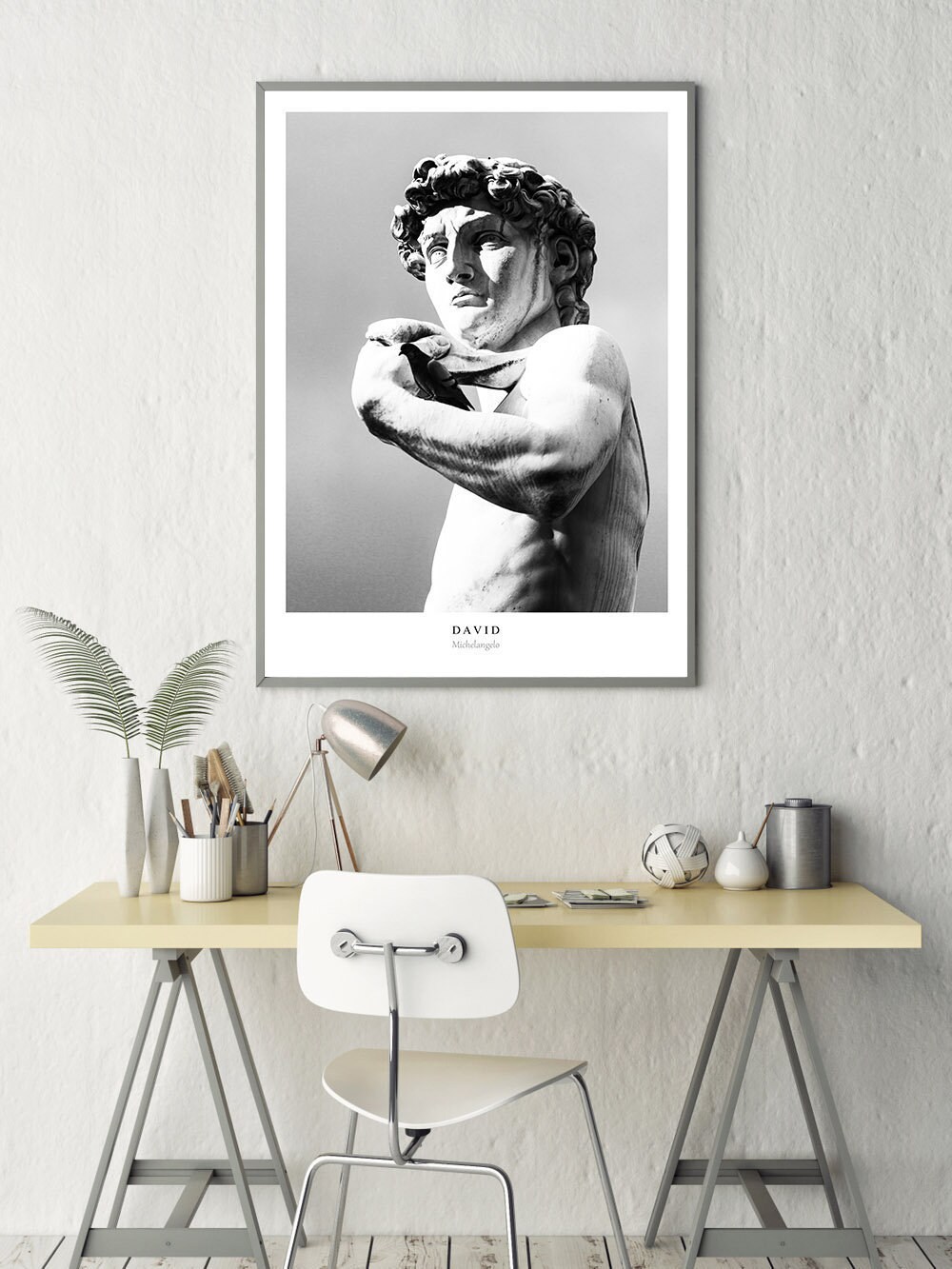 David Statue Large Poster Modern Wall Art Michelangelo | Etsy