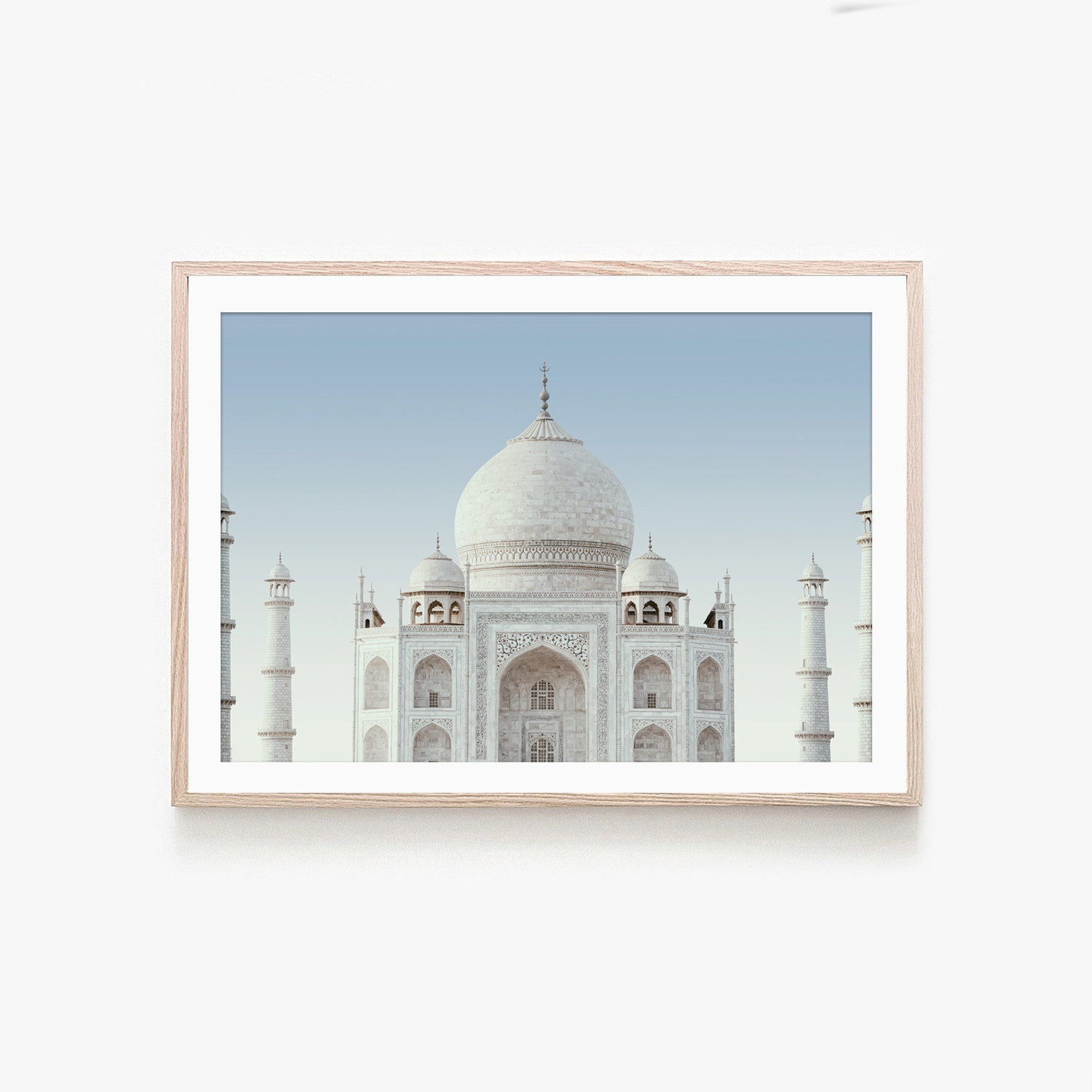 Taj Mahal Print India Travel Art Print Downloadable Prints - Etsy