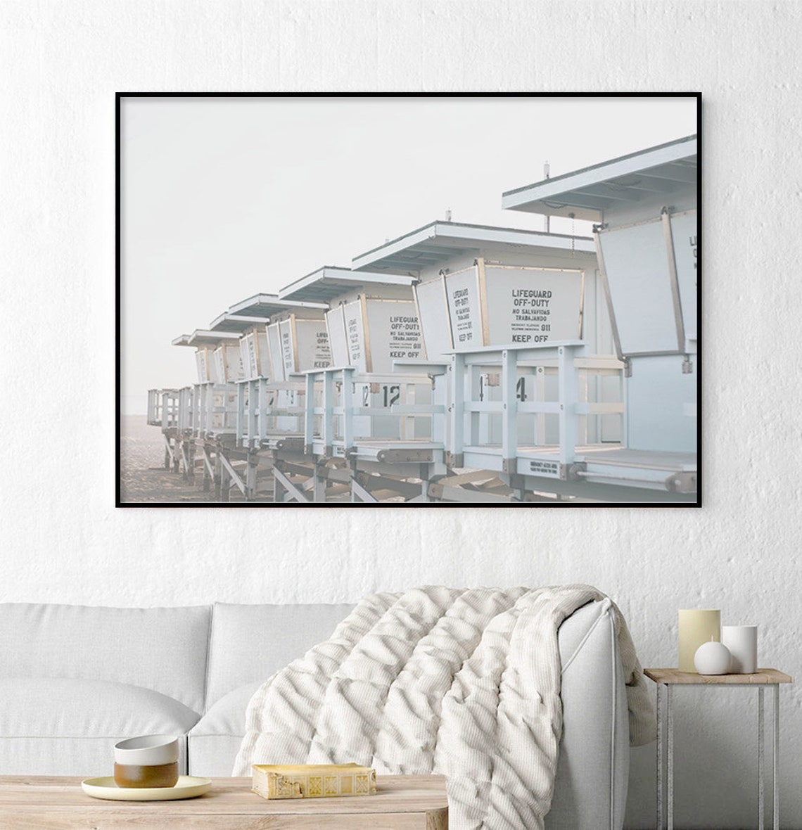 Beach and Coastal Wall Art Modern Art Print Beach - Etsy