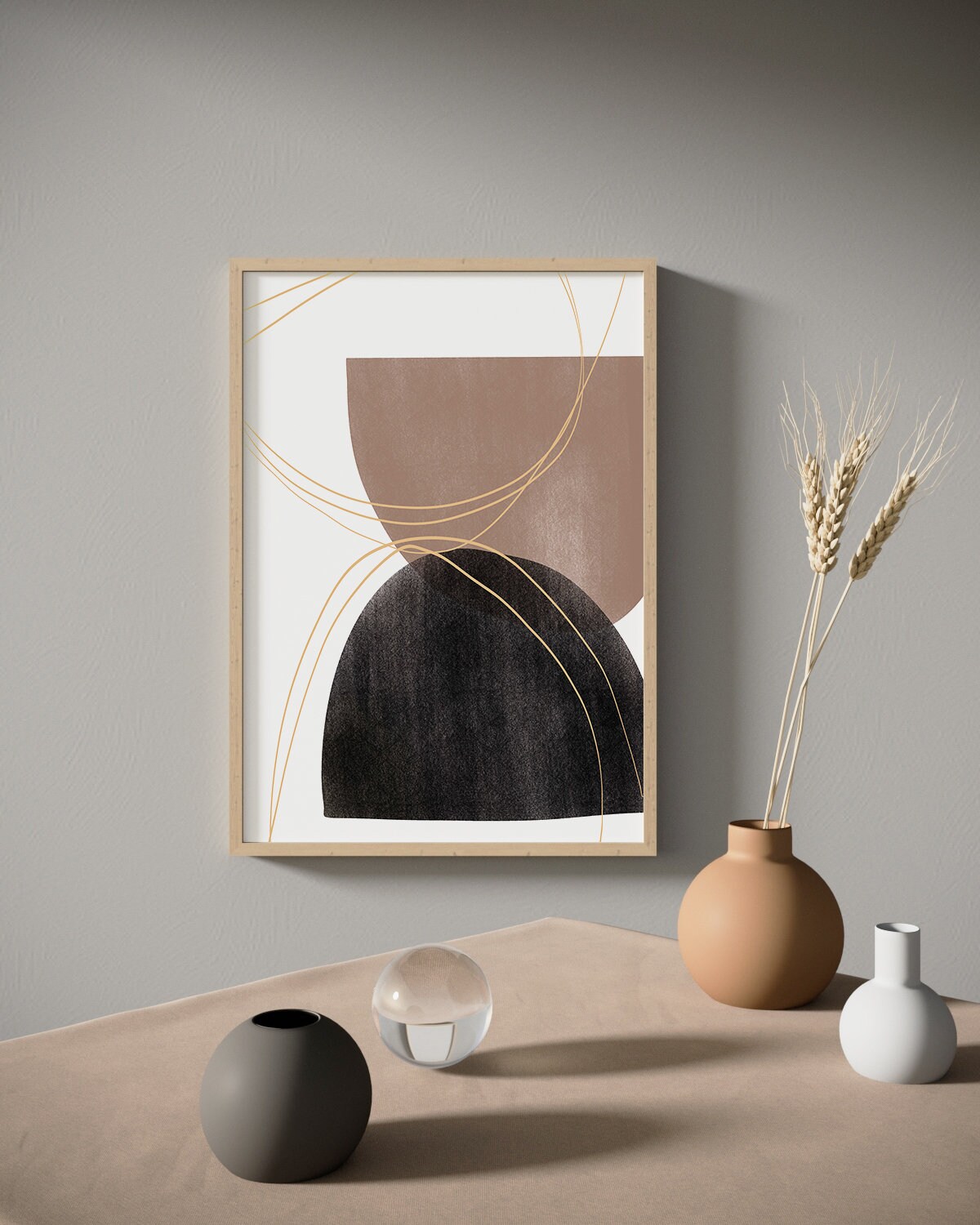 Abstract Geometric Print Geometric Printable Wall Art - Etsy