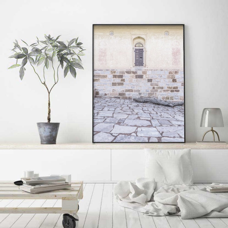 Beige Gallery Wall Art Set of 4 Beige Pink Wall Art Vintage - Etsy