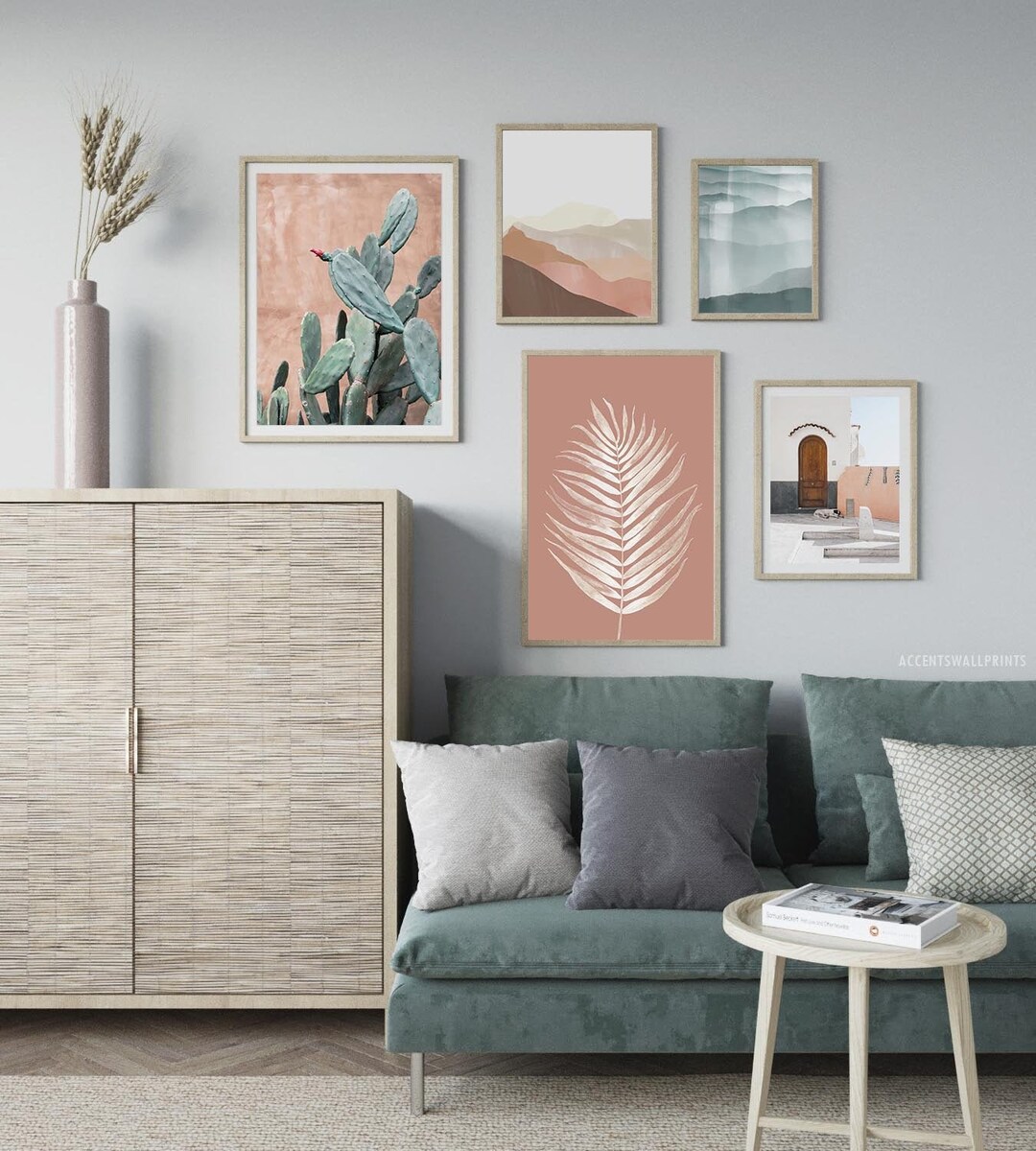 Wall Set Print, Wall Art Set, Contemporary Art, Large Wall Art, Bedroom ...