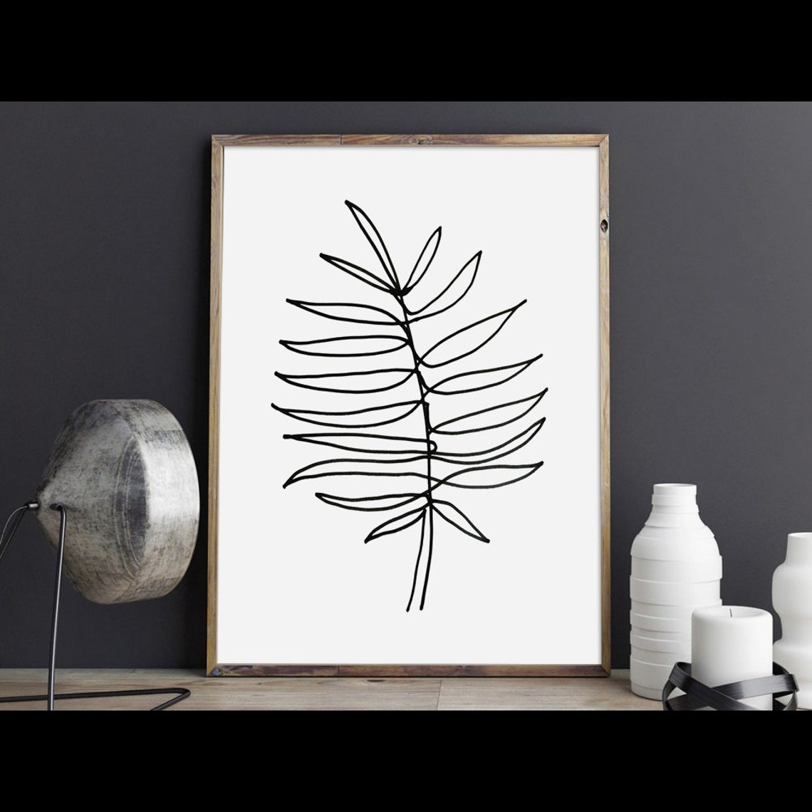 Abstract Art Set Minimalist Wall Art Set Set of 3 Line Art | Etsy