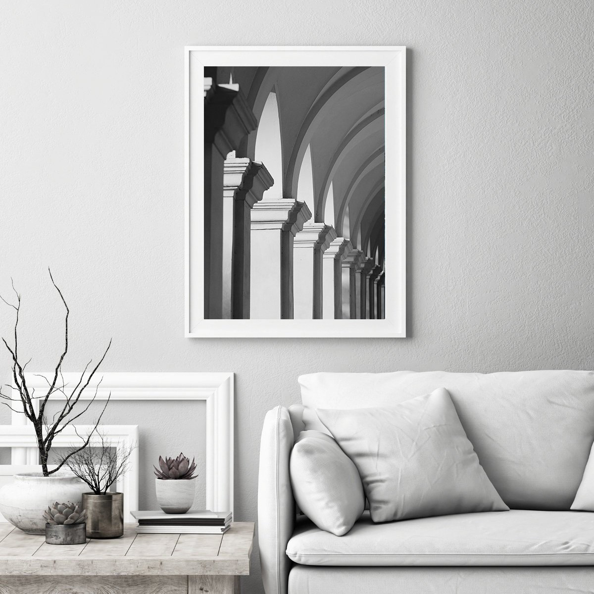 Arch Print Black and White Art Prints Home Decor Minimal - Etsy