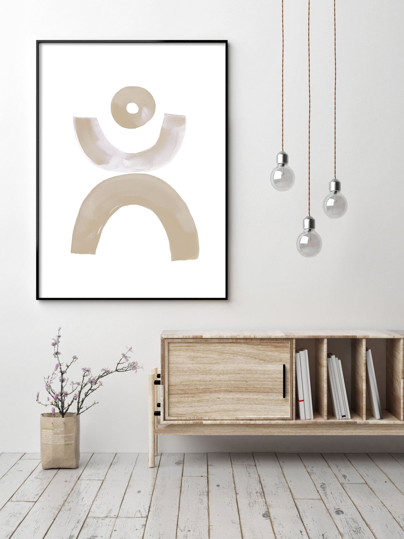 Abstract Painting PosterModern wall artBrush Stroke | Etsy