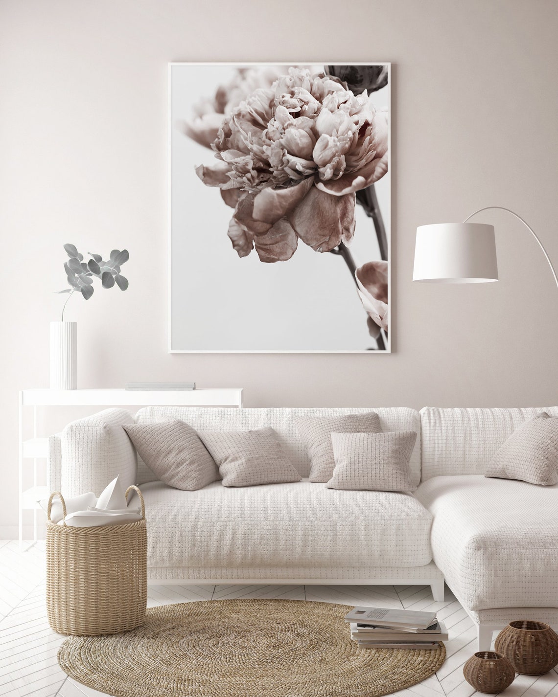 Peony Poster Blooming Floral Poster Flower Poster Printable - Etsy