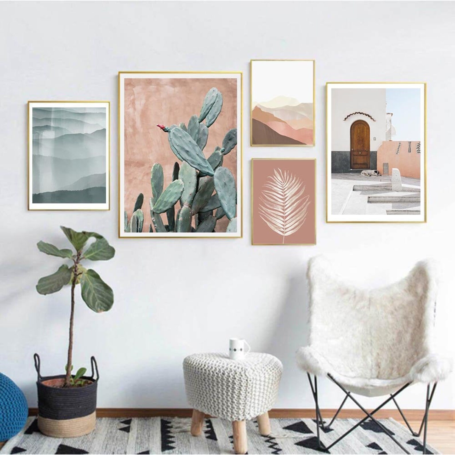 Wall Set Print Wall Art Set Contemporary Art Large Wall | Etsy