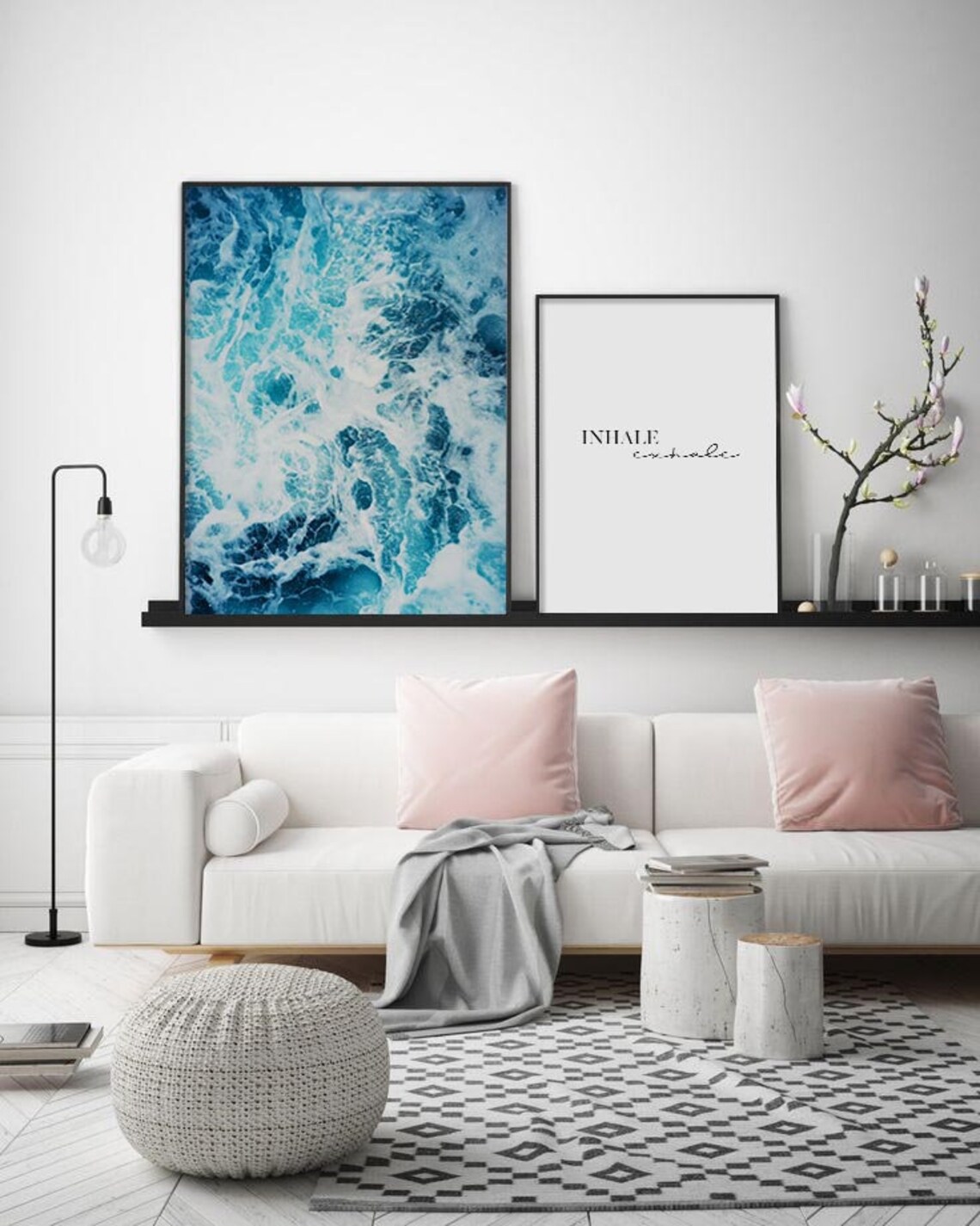 Water Print Blue Water Beach Print Ocean Print Beach - Etsy