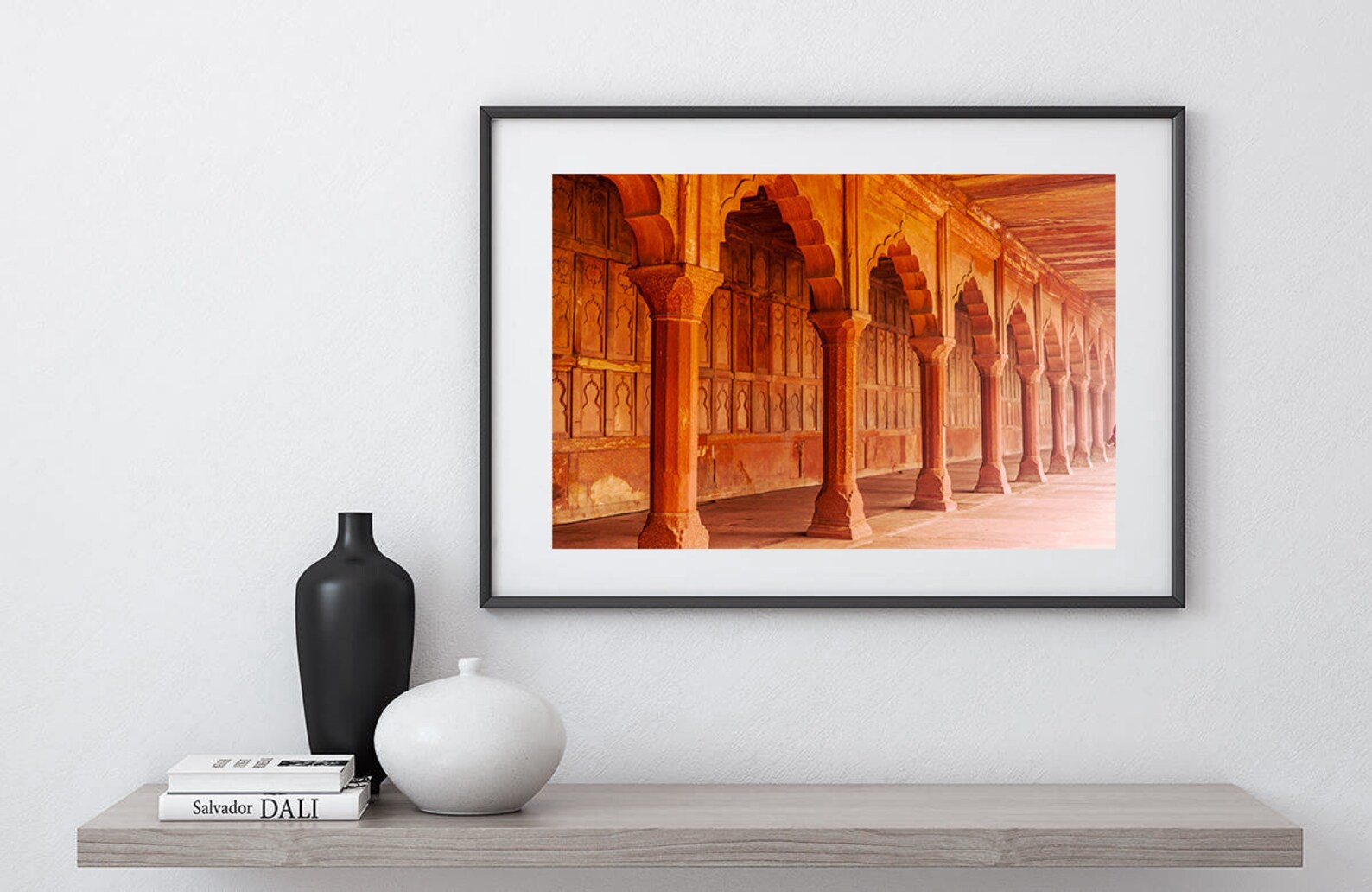 Orange Arch Poster Orange Wall Art Architecture Print - Etsy