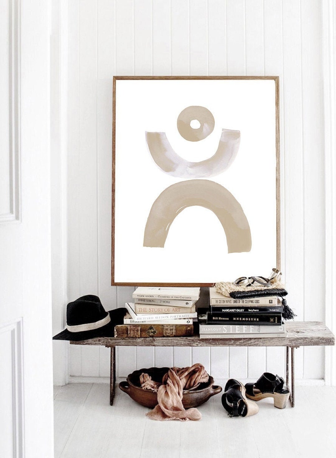 Abstract Painting Poster,modern Wall Art,brush Stroke Art,abstract Wall ...