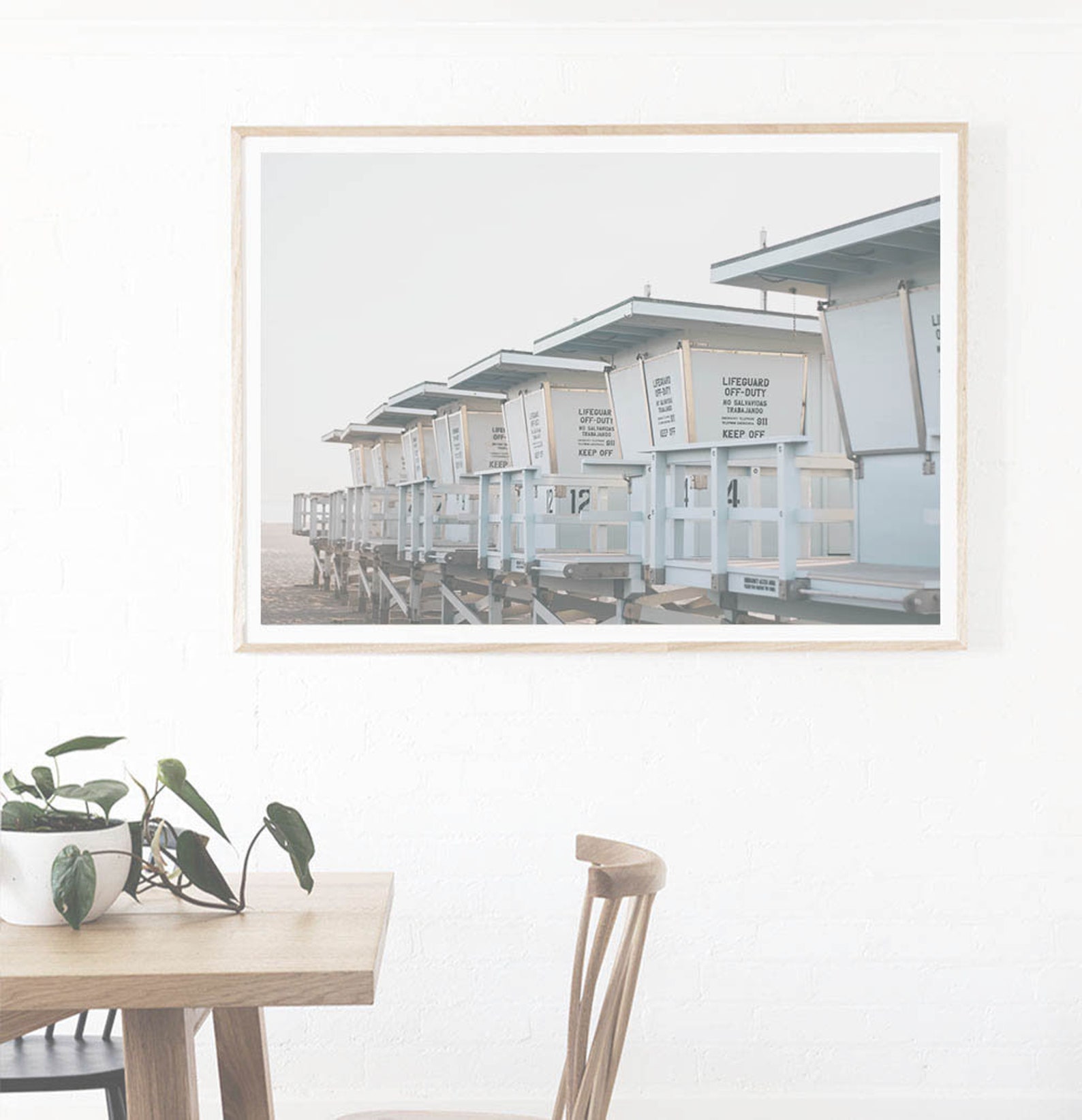 Beach and Coastal Wall Art Modern Art Print Beach - Etsy