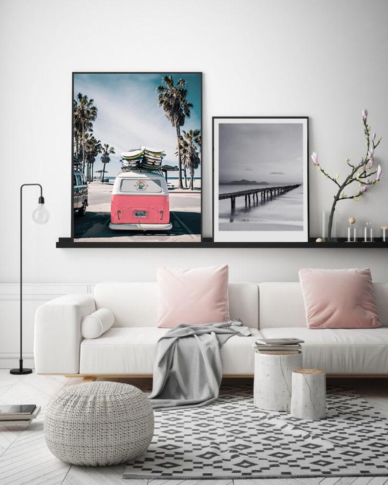 Printable Beach Print Digital Download Coastal Tropical | Etsy