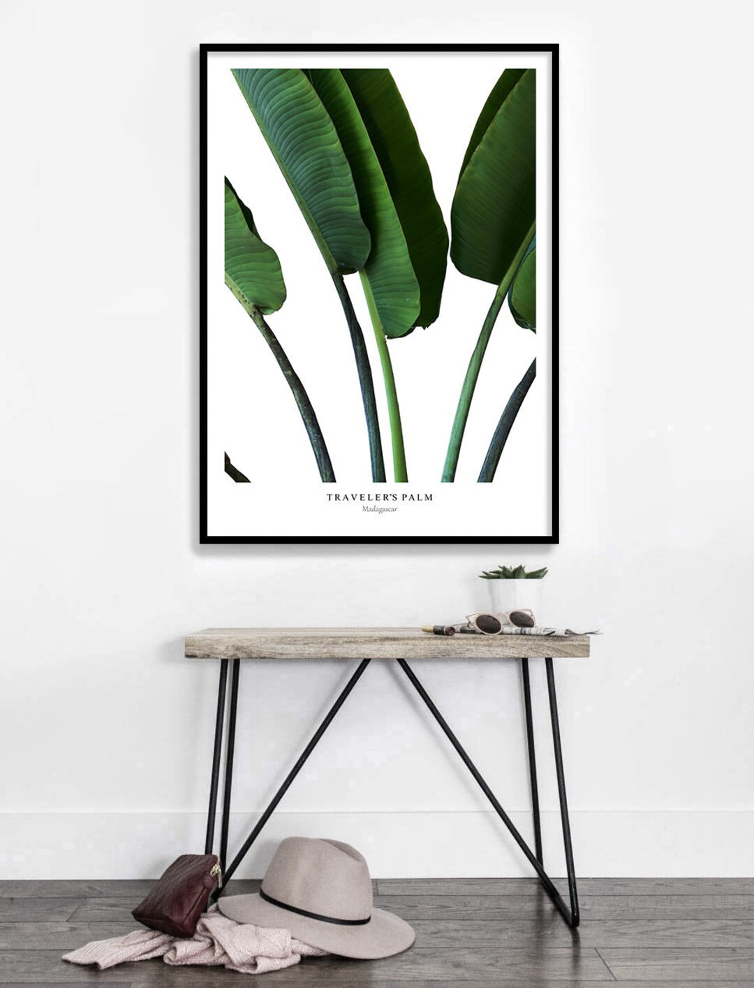Banana Leaves Poster, Banana Leaf, Plant Poster, Leaves Photography ...