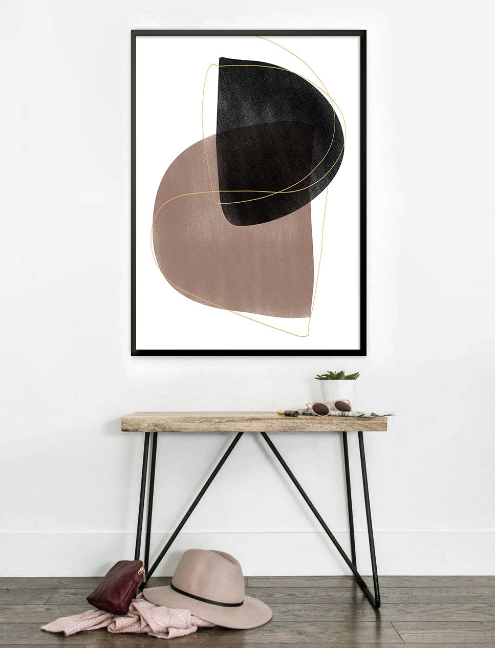 Geometric Printable Wall Art Digital Print Abstract - Etsy