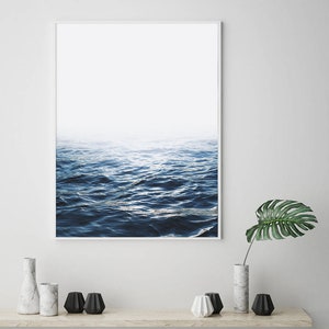 Ocean Photography, Ocean Print,ocean Waves Print, Modern Wall Art, Sea ...
