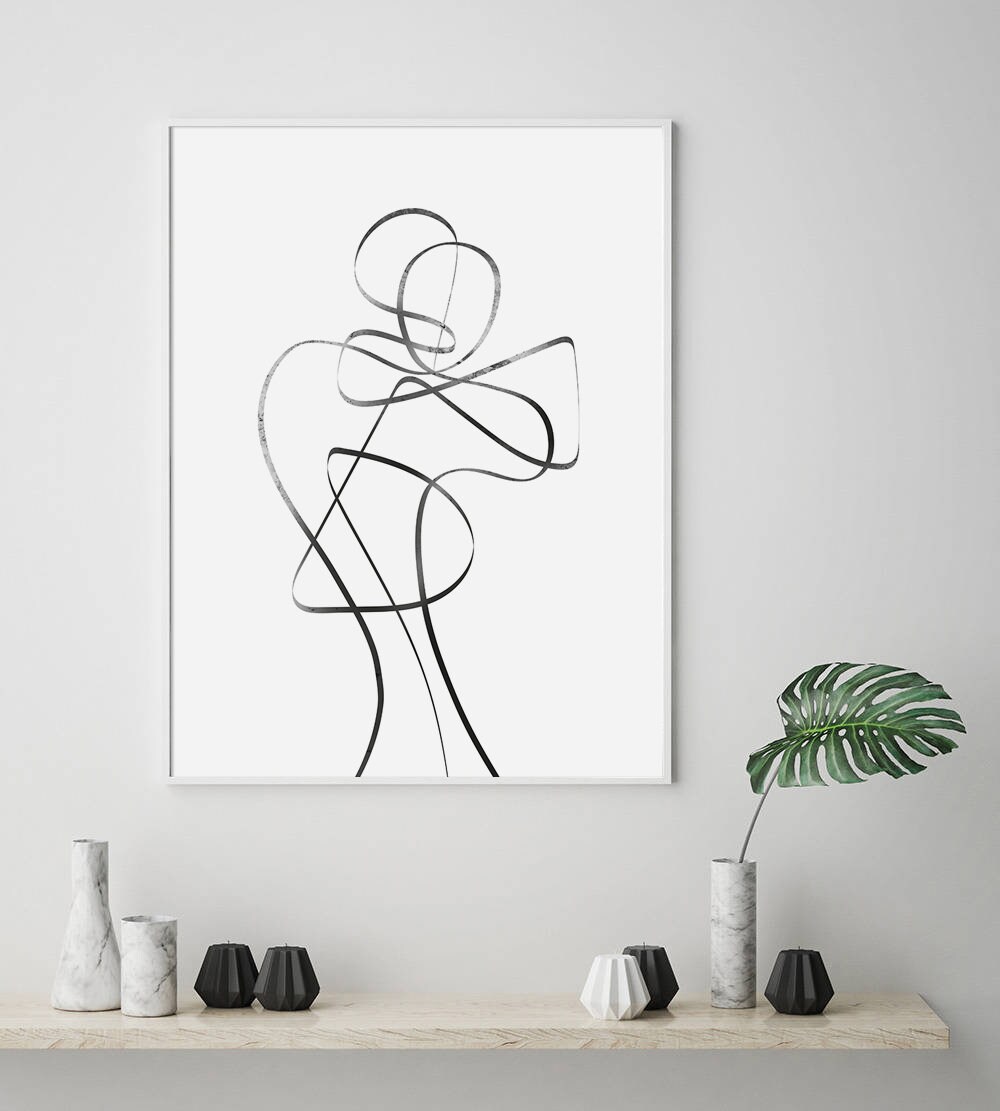 Abstract Line Art Print Abstract Wall Art Minimalist Poster - Etsy