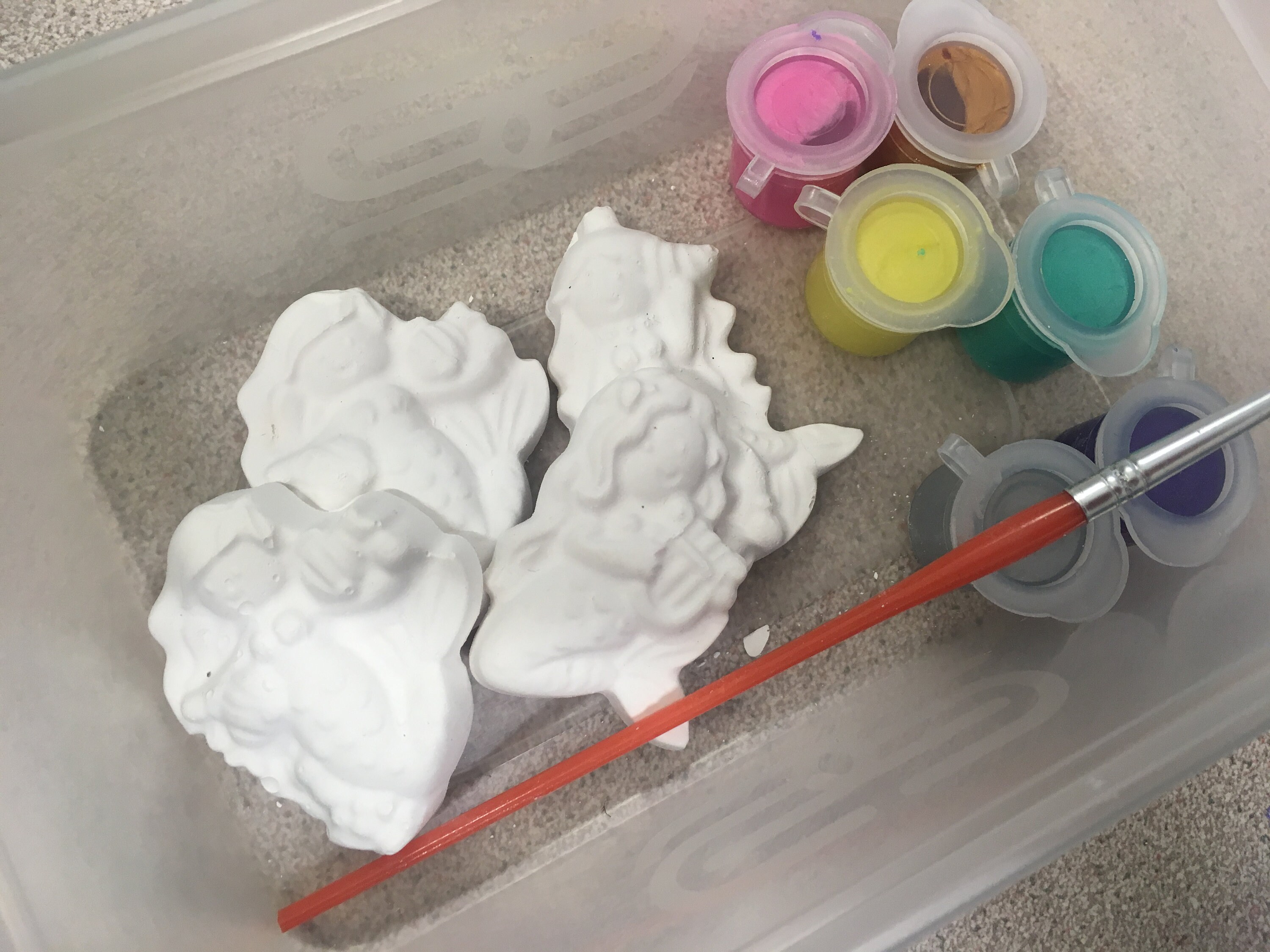 Mermaid Craft Kit Paint Your Own Mermaids Kits for Kids - Etsy